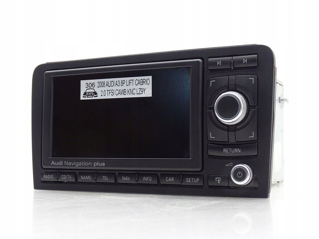 RADIO NAVI NAWIGACJA MMI MULTIMEDIA RNS-E PLUS AUDI A3 8P LIFT 8P0035192S - 14920476208 ...