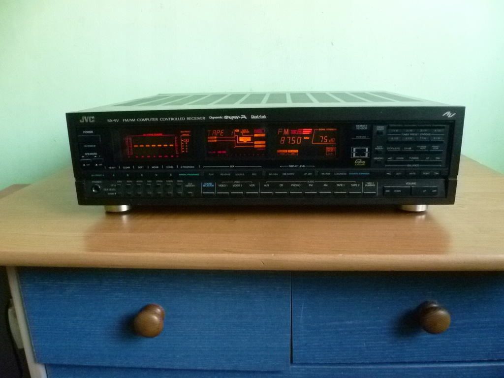 Amplituner JVC RX-9V VINTAGE Kombajn Muzyczny !!!! - 7927751102 - oficjalne archiwum Allegro