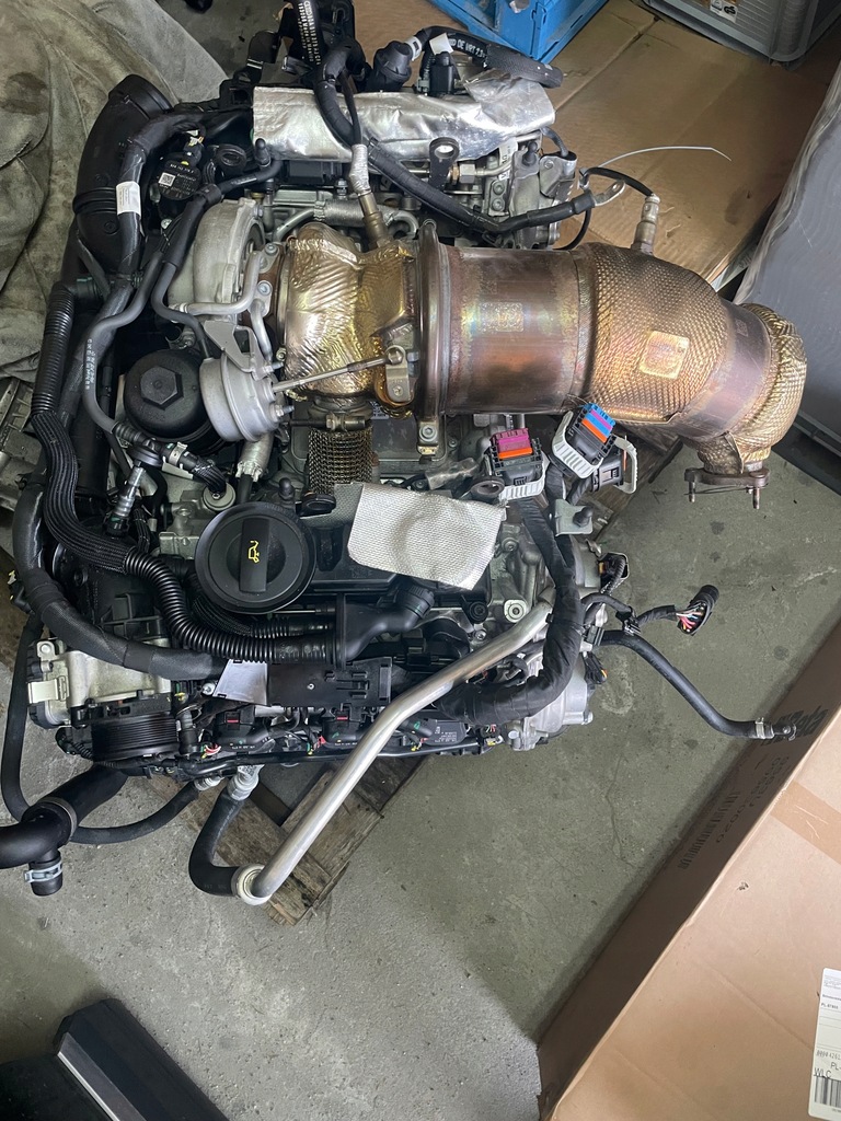 SILNIK KOMPLETNY CWG CWGD 3.0 TFSI SQ5 80A S4 B9 S5 8W ORYGINAŁ IDEALNY ...