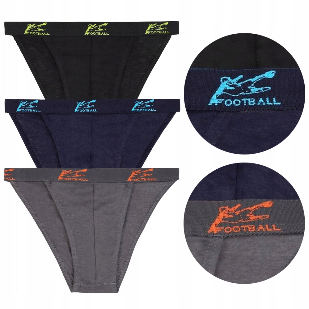 Majtki SLIPY MĘSKIE Tanga Bawełniane Slipki MORAJ - 13752715012 ...