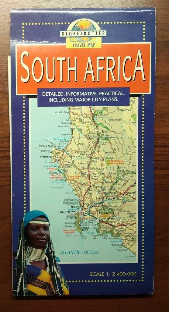 Afryka Południowa RPA mapa plany miast South Afric - 12343179932 ...