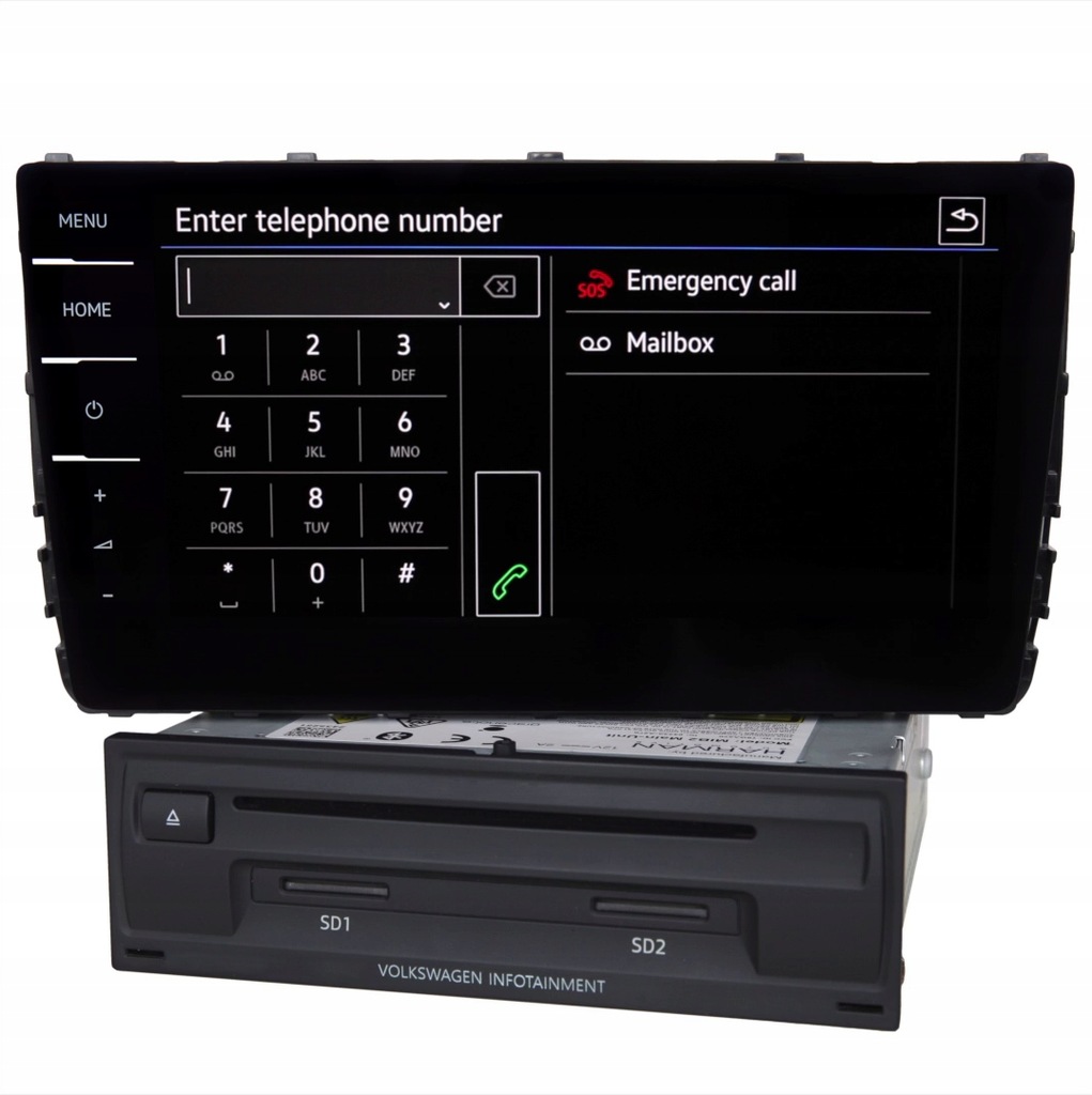 NAWIGACJA 5NA VW DISCOVER PRO MIB 2,5 ODBLOKOWANA - 10529616343 ...