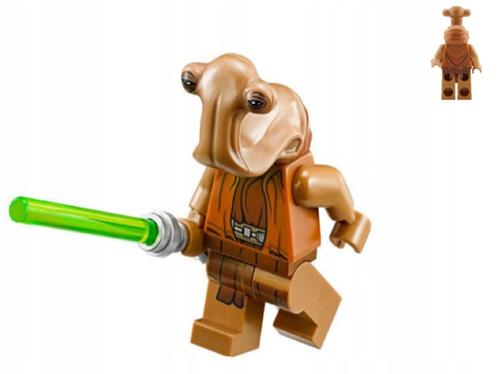 MEGA figurka Star Wars ITHORIAN JEDI MASTER +karta lego - Arena.pl