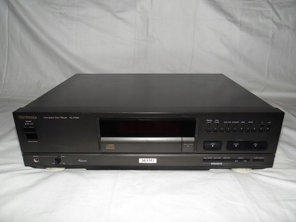 Odtwarzacz CD Technics SL-PS50 Laser SOAD70A Japan - 10845765619 ...