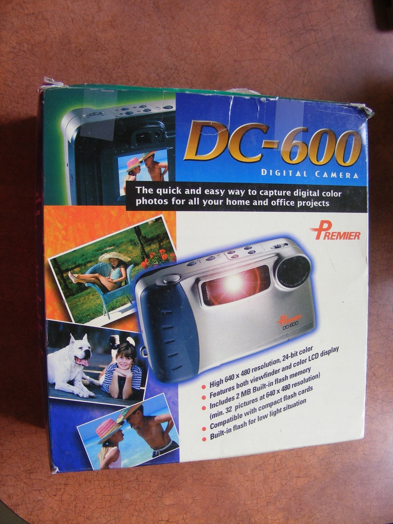 aparat PREMIER DC-600 + karta pamięci SD 32MB - 9477304606 - oficjalne ...