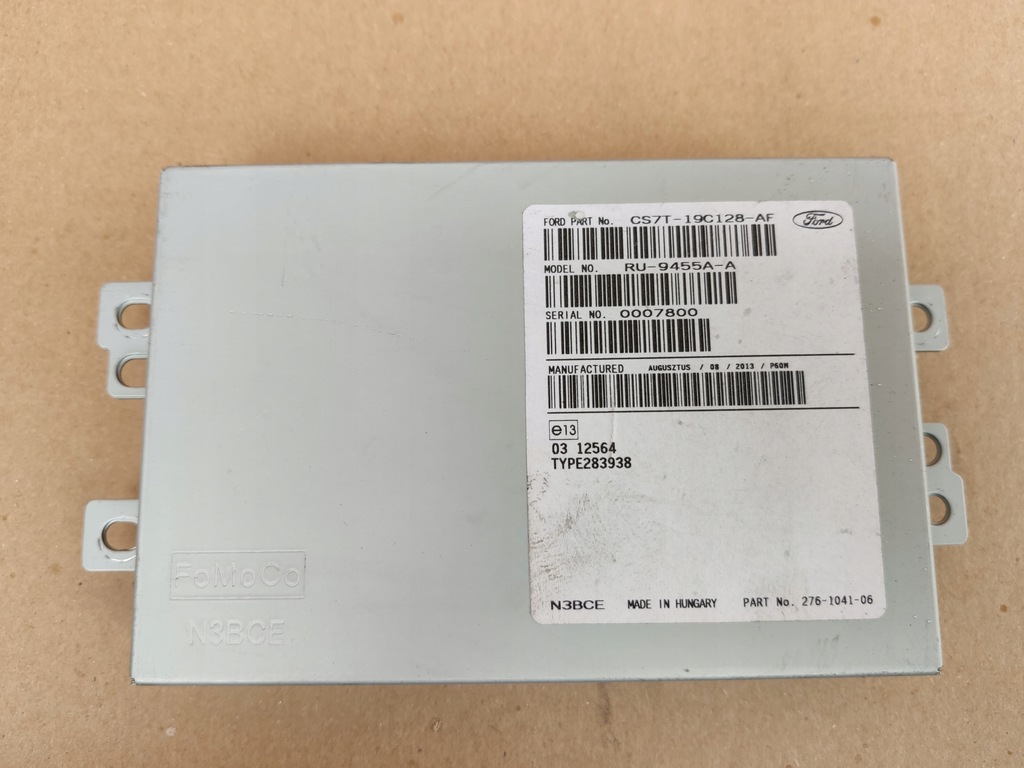 Ford Mondeo MK4 moduł DAB radia CS7T-19C128-AF - 12438405530 ...