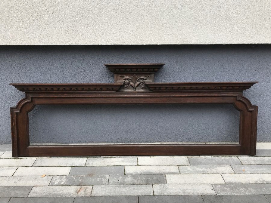 Stara dębowa rama - 12762312694 - oficjalne archiwum Allegro