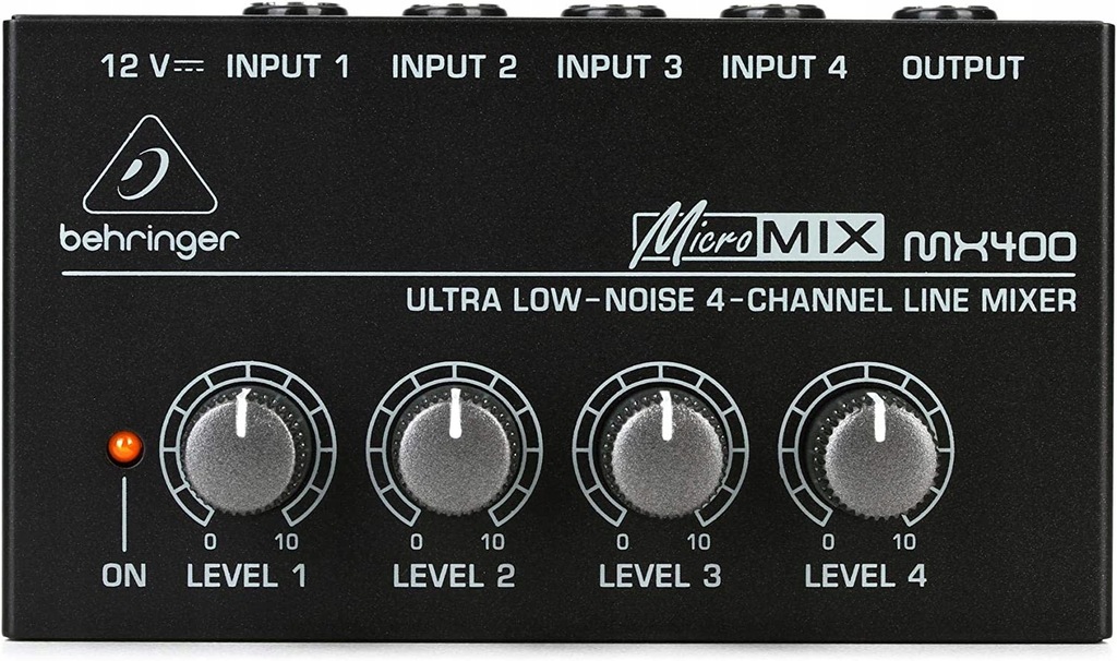 BEHRINGER MX 400 MICRO MIX MIKSER NISKOSZUMOWY - 15037470989 ...