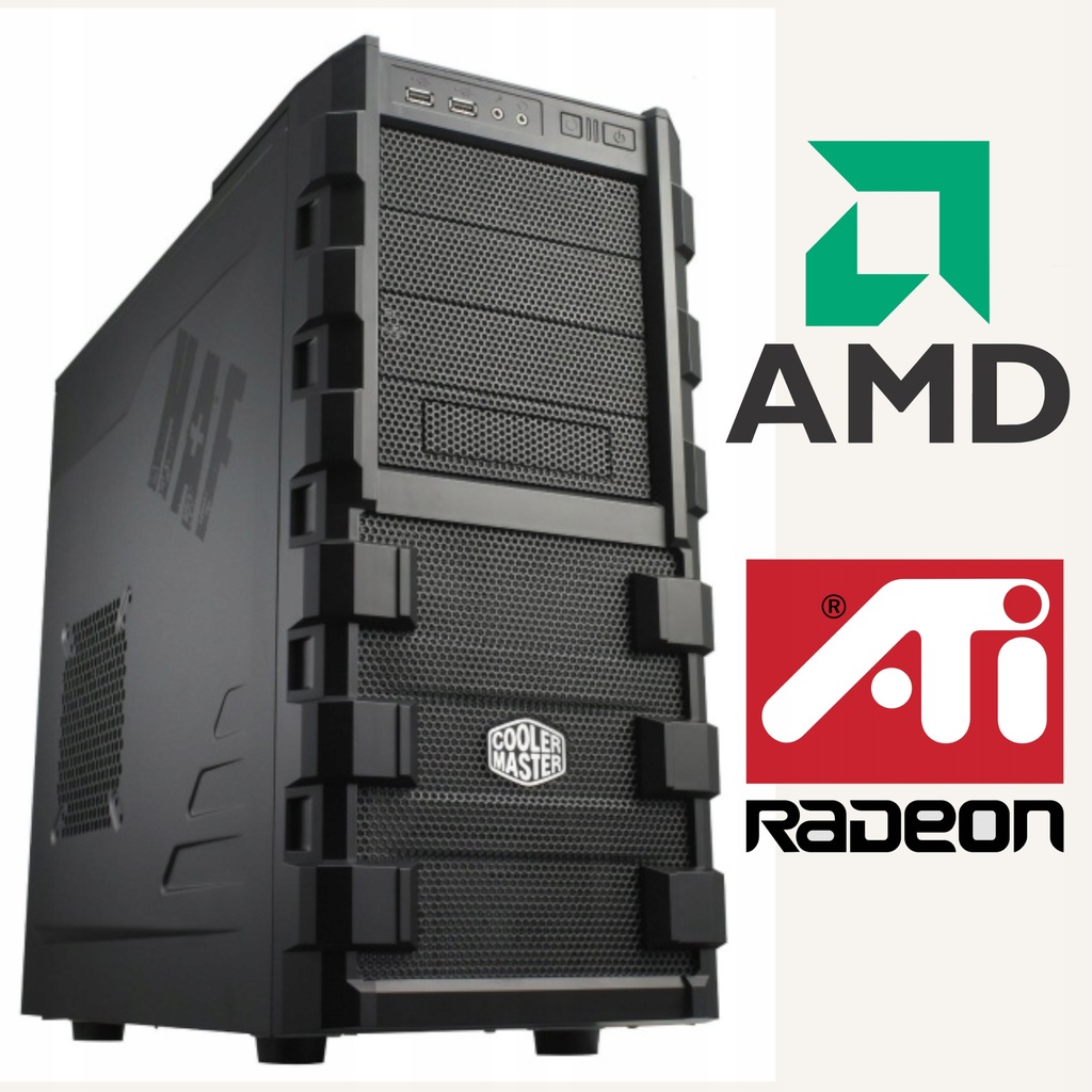 KOMPUTER AMD FX-4100 16GB 480SSD RADEON DO GIER ! - 13179559668 ...