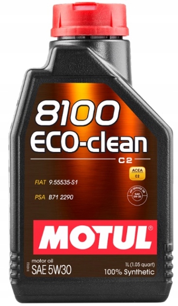 MOTUL OLEJ 5W-30 8100 ECO-CLEAN C2 1L ORYGINALNY - 12545212372 ...