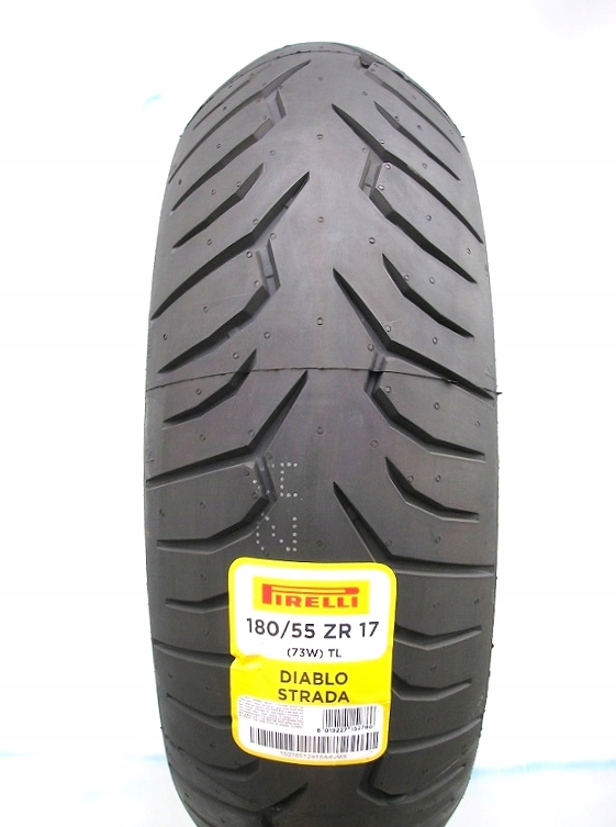 180/55ZR17 PIRELLI DIABLO STRADA 73W TYŁ 180/55/17 - 7584744715 ...