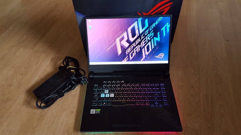 LAPTOP Gamingowy ASUS ROG STRIX G512L RTX2060 6GB/ 16GB I7-10750H ssd ...