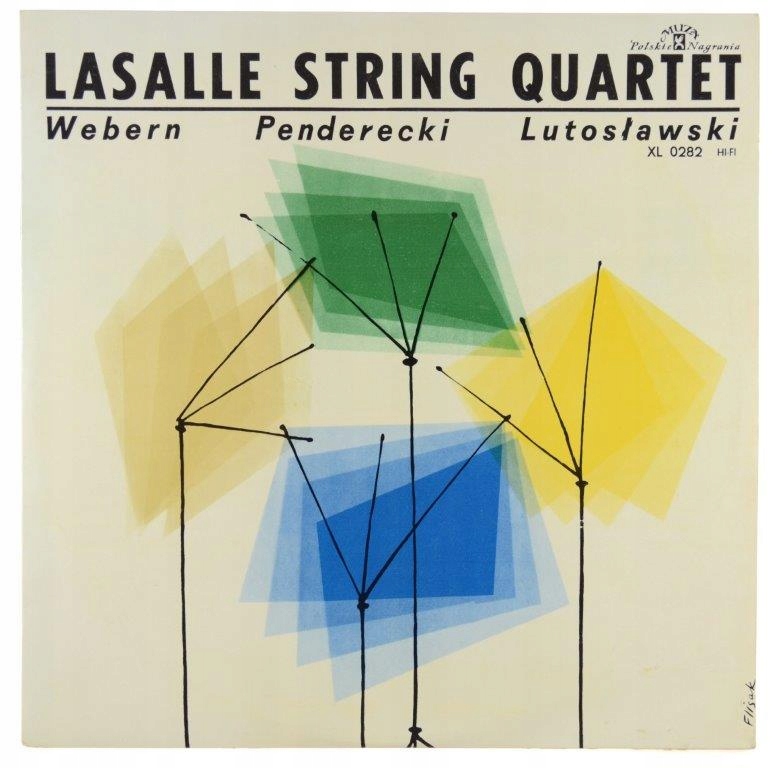 Webern, Penderecki, Lutosławski - Lasalle String Quartet - 14544283125 - oficjalne archiwum Allegro