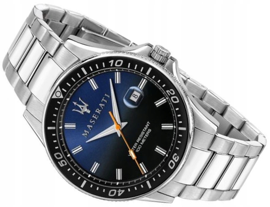 ZEGAREK MĘSKI MASERATI R8853140001 SFIDA 100WR+BOX - 12398214641 ...