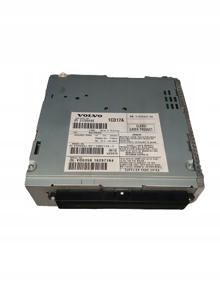 RADIO CZYTNIK PŁYT CD VOLVO C30 S40 V50 31285448 - 9974642796 - oficjalne archiwum Allegro