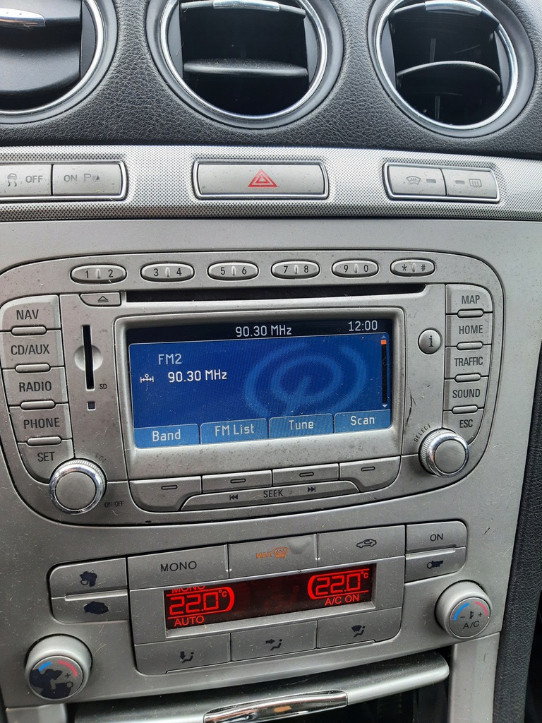 FORD MONDEO MK4 S-MAX MK1 GALAXY MK3 FOCUS RADIO NAWIGACJA KOD - 15348758588 - oficjalne ...
