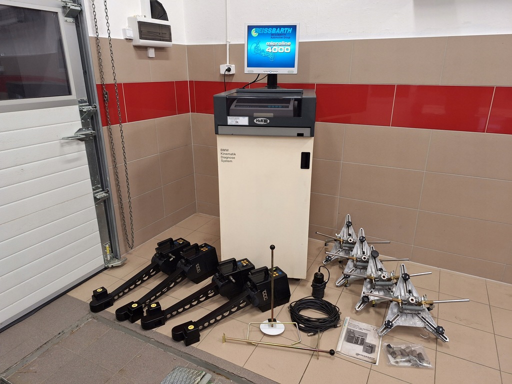 Beissbarth ML 4000 DOS baza Pojazdów 21r geometria zbieżność nowe aku ...