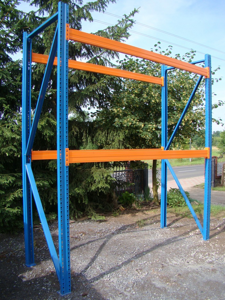 Regał magazynowy metalowy ,regały paletowe NEDCON - 13273667608 ...