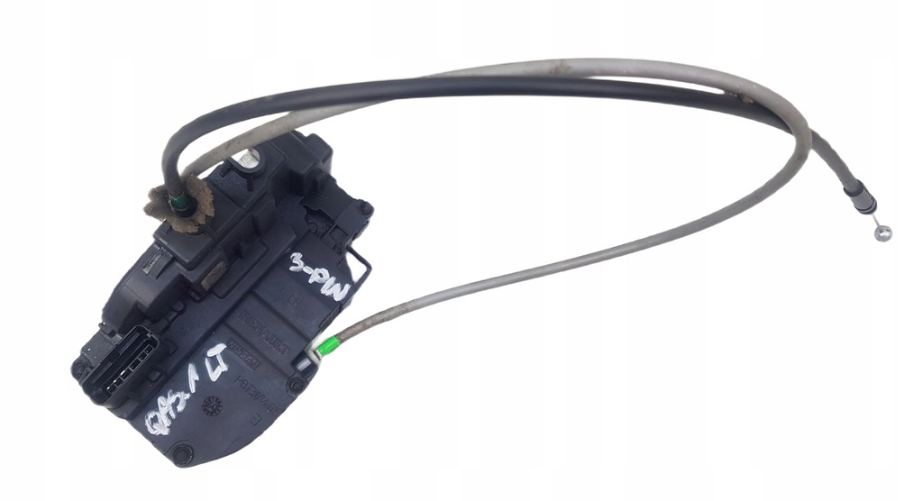 NISSAN QASHQAI J10 ZAMEK DRZWI LEWY TYŁ 3PIN ORYG - 13740357881 - oficjalne archiwum Allegro