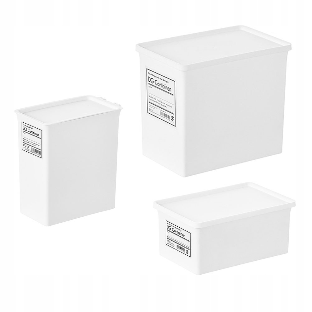 Food Container White Storage Bins Washing Powder - 14322601933 ...