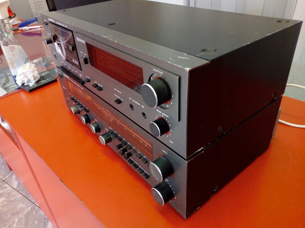 Unitra ZRK AT9100 + M9115 amplituner i deck - 12059099205 - oficjalne ...