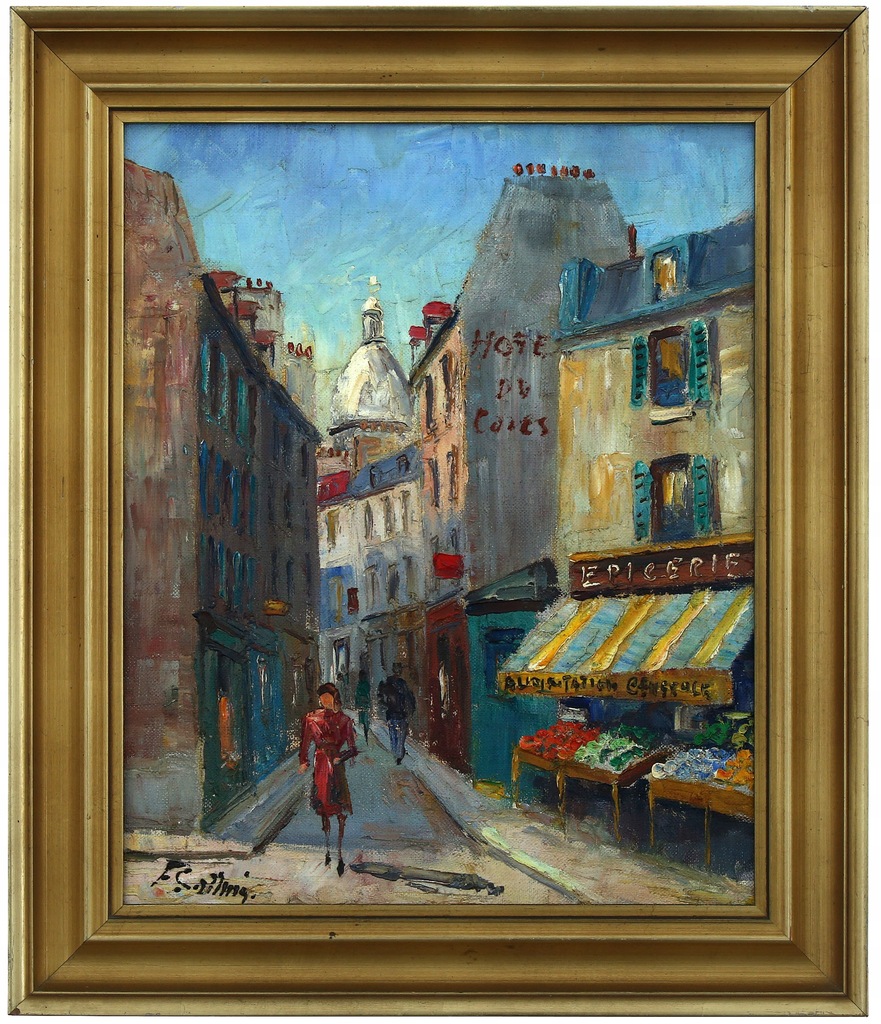 PARYŻ FREDE SALLING 1910 NAJPIĘKNIEJSZY ORYGINAŁ - 8928934498 ...