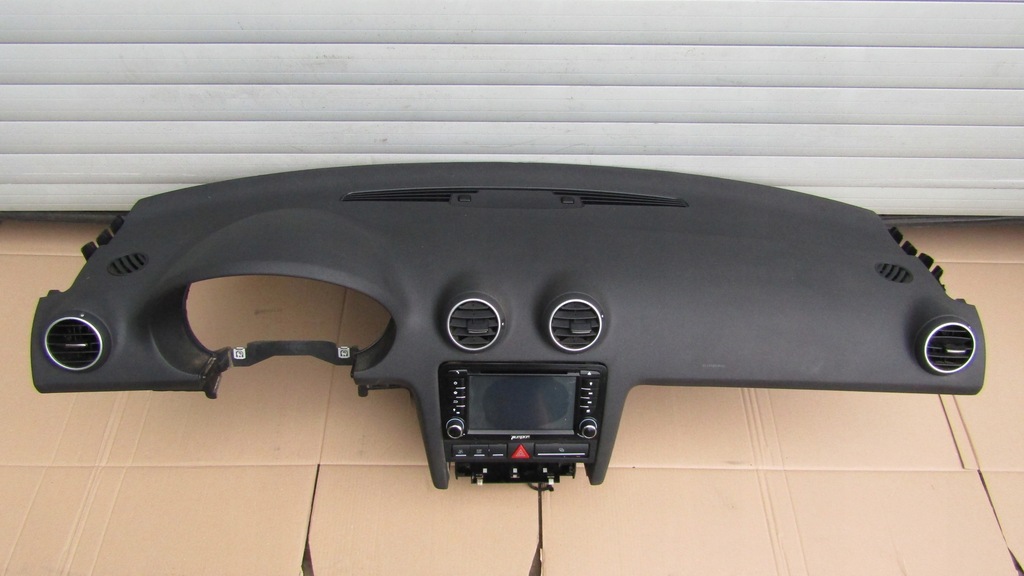 AUDI A3 8P LIFT KONSOLA DESKA KOKPIT ORYGINAŁ #@# - 11050590369 - oficjalne archiwum Allegro