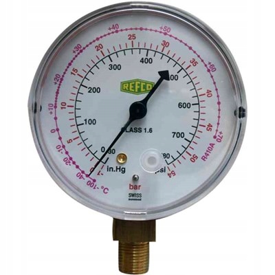 MANOMETR WYSOKIEGO CIŚNIENIA REFCO M2-555-DS-R410A - 9661341726 - oficjalne archiwum Allegro