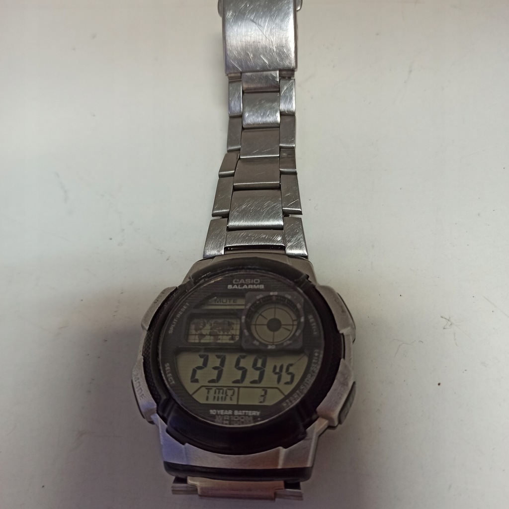 ZEGAREK CASIO 3198 AE -1000W (1130/22) - 12256408811 - oficjalne ...