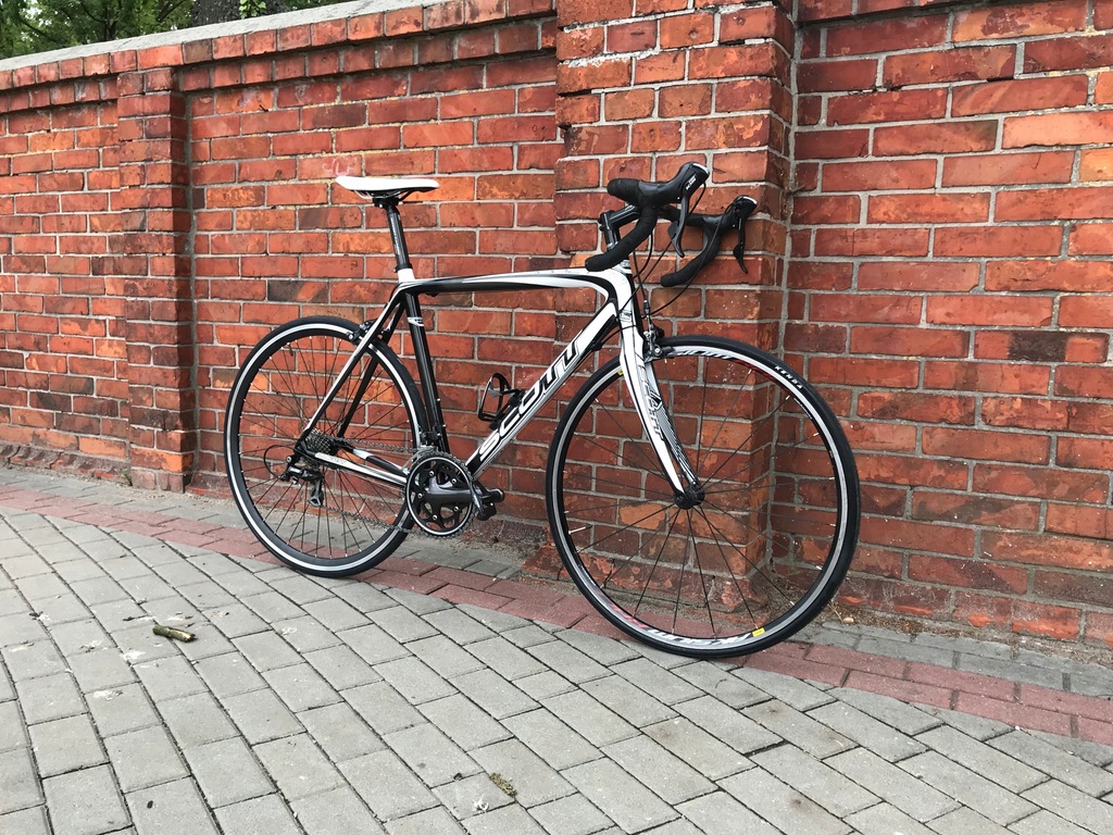 Rower Szosa CARBON SCOTT ADDICT R3 SHIMANO 105 58c - 8473916345 ...