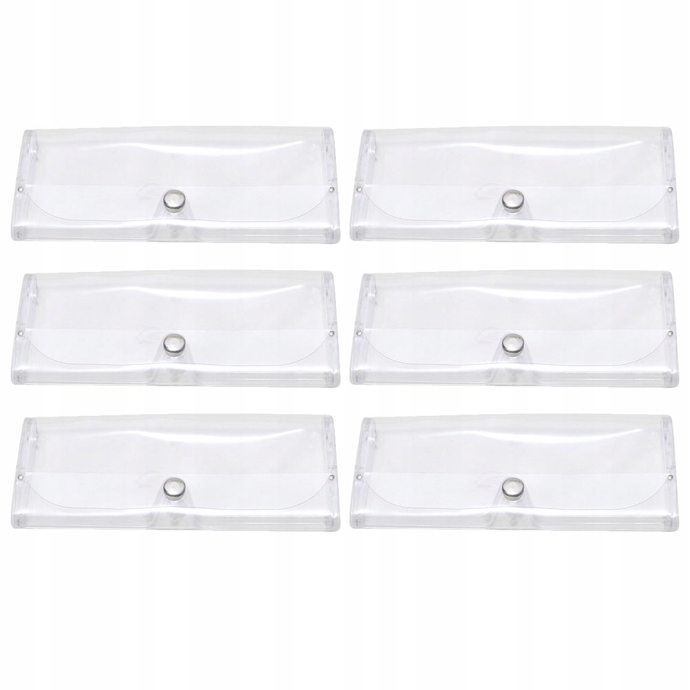 6PCS CLEAR GLASSES CASE SUNGLASSES STORAGE CASE - 14204756811 ...