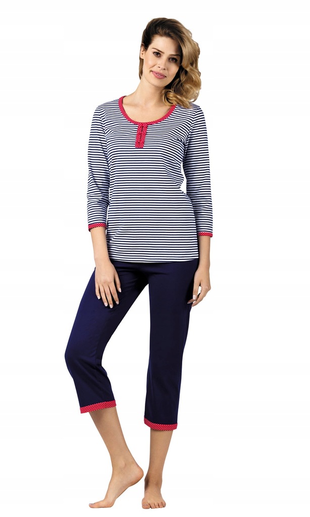 WADIMA piżama damska 104418 r.XL granat - 8583939770 - oficjalne ...