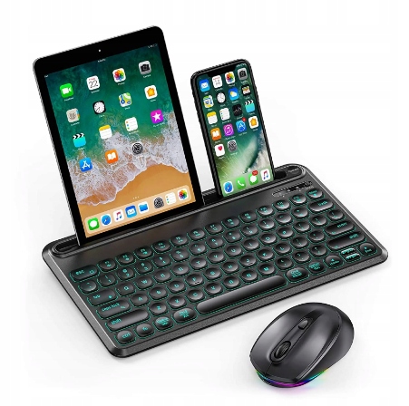 Podświetlana klawiatura Mysz RGB Jelly Comb - 13492334381 - oficjalne ...