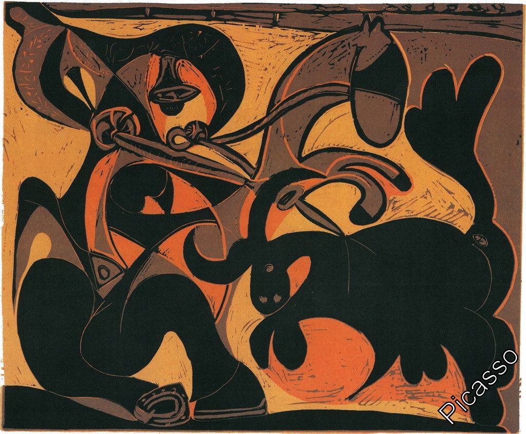 Grafika PICASSO - GRAFIKA LINORYTY #26 - 1988 r.! - 11705671573 ...