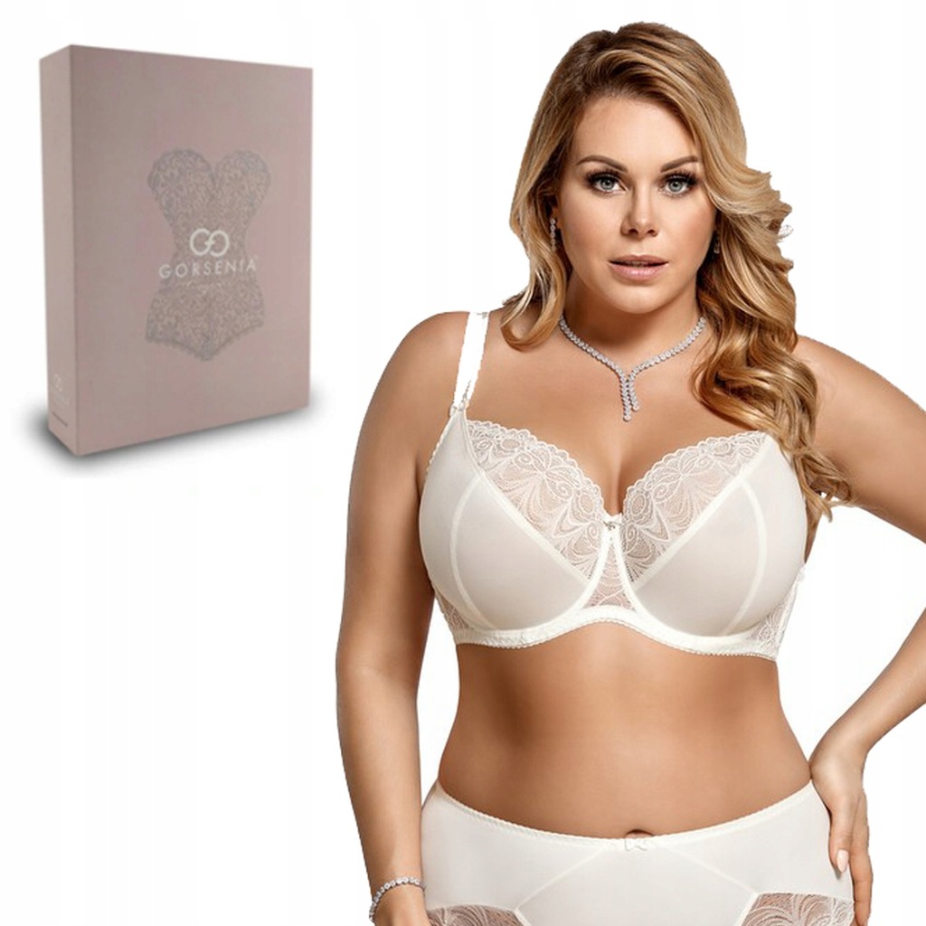 Biustonosz GORSENIA K425 Casablanca śmietanowy 80E - 12029984615 - oficjalne archiwum Allegro