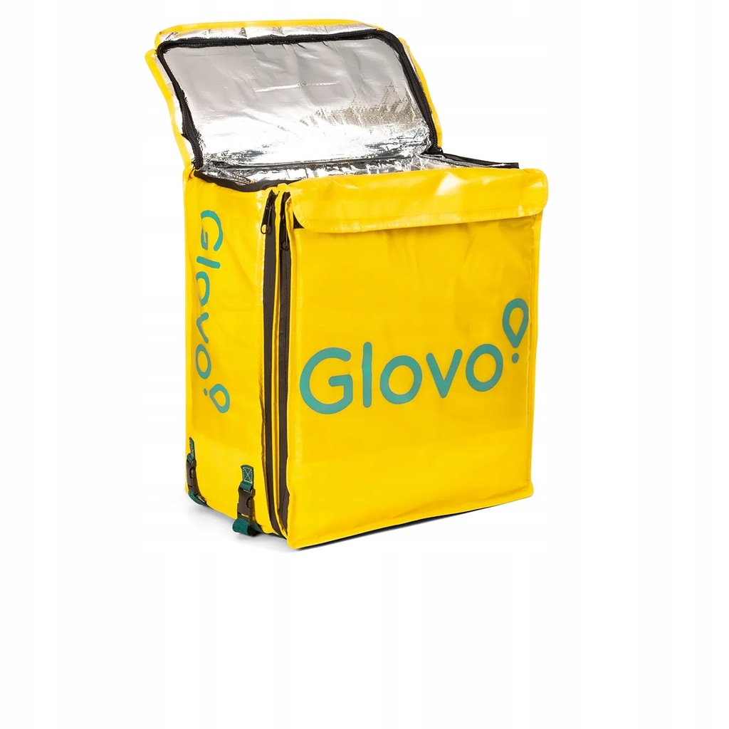 Teleskopowy plecak termiczny Glovo NOWY +Gratis. STUART BOLT WOLT UBER EATS - 17439499615 ...