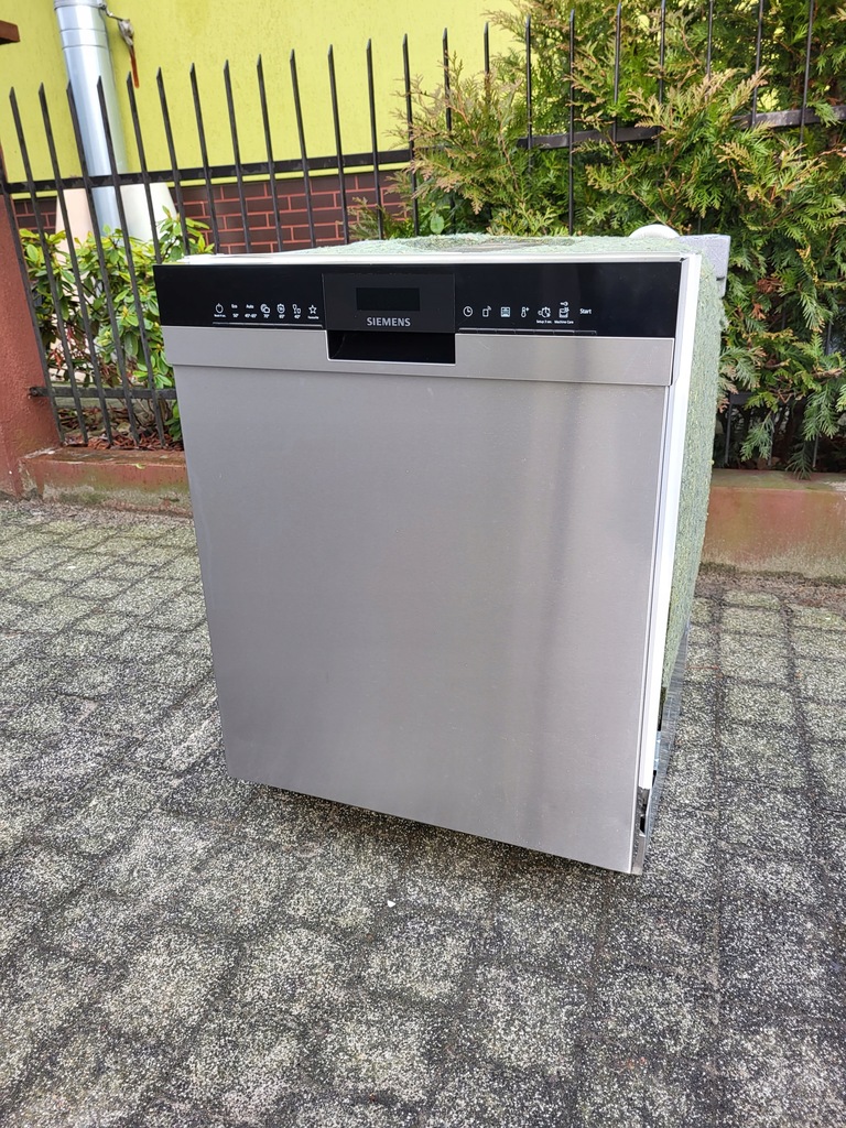 ZMYWARKA SIEMENS SN43HS41TE 60cm STAN BDB 3 KOSZE INOX CZARNE SZKŁO ...