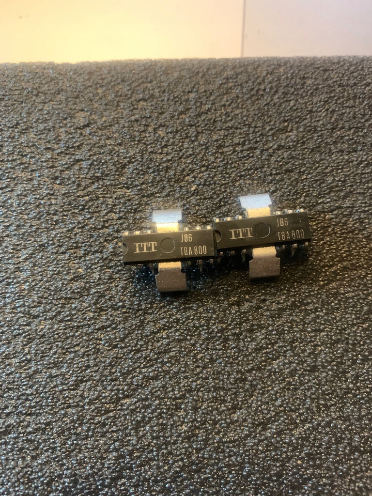 Wzmacniacz mocy m.cz. TBA800 - 12665339042 - oficjalne archiwum Allegro