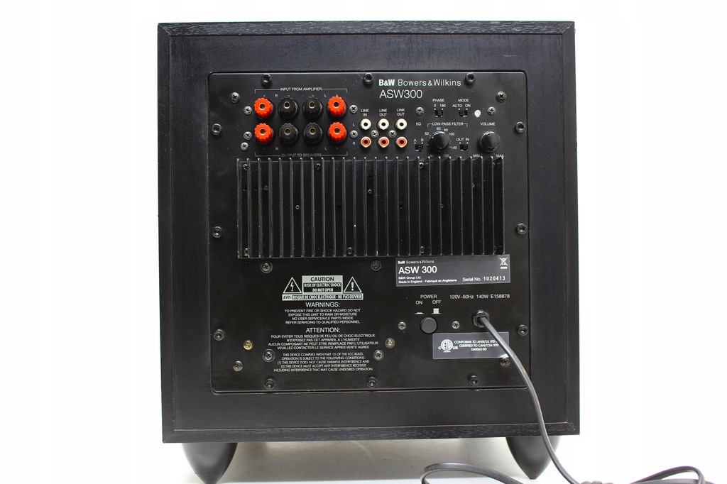Купить Активный сабвуфер Bowers & Wilkins ASW 300: отзывы, фото и ...