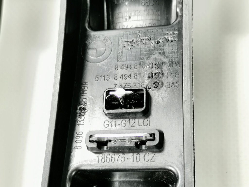 BMW 7 ATRAPA GRILL G11 G12 7475318 8494817 8494818 - 10514869000 ...