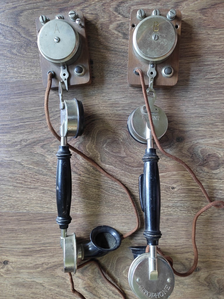 BARDZO STARY TELEFON TELEFONY - ZESTAW - 12387348279 - oficjalne ...