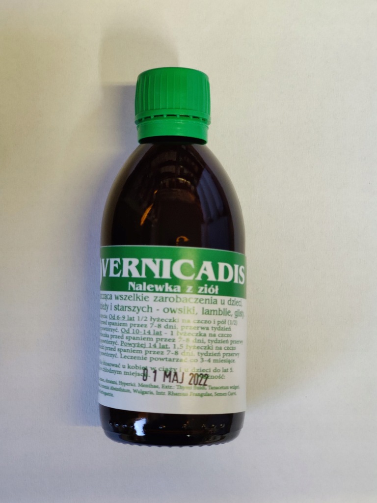 Vernicadis O.Grzegorza 100ml Zielona Nakrętka05/22 - 11277127762 ...