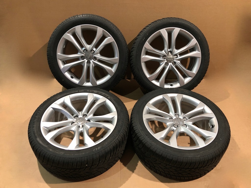 AUDI Q5 SQ5 8R KOLA FELGI 255/45R20 DUNLOP ZIMA - 12661194894 - oficjalne archiwum Allegro