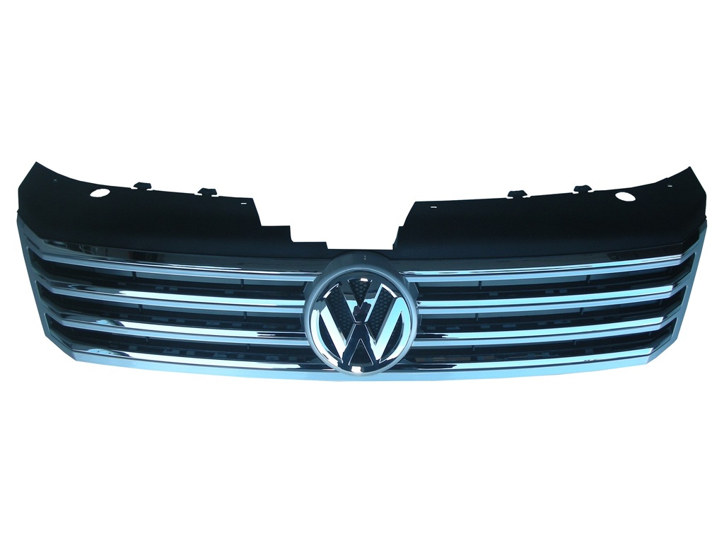 VW PASSAT B7 3AA SREBRNY GRILL ATRAPA LOGO - 11217038818 - oficjalne archiwum Allegro