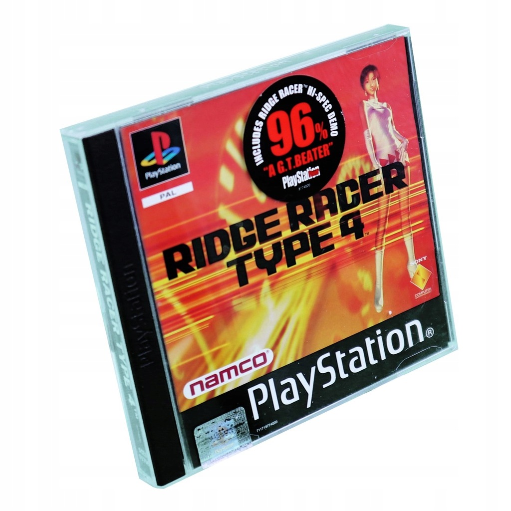 R4 Ridge Racer Type 4 - PSX Playstation 1 - 13601421865 - oficjalne ...