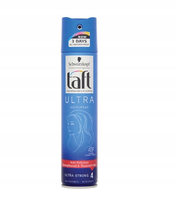 TAFT LAKIER DO WŁOSÓW ULTRA GRANATOWY 250ML - 11114647144 - oficjalne ...