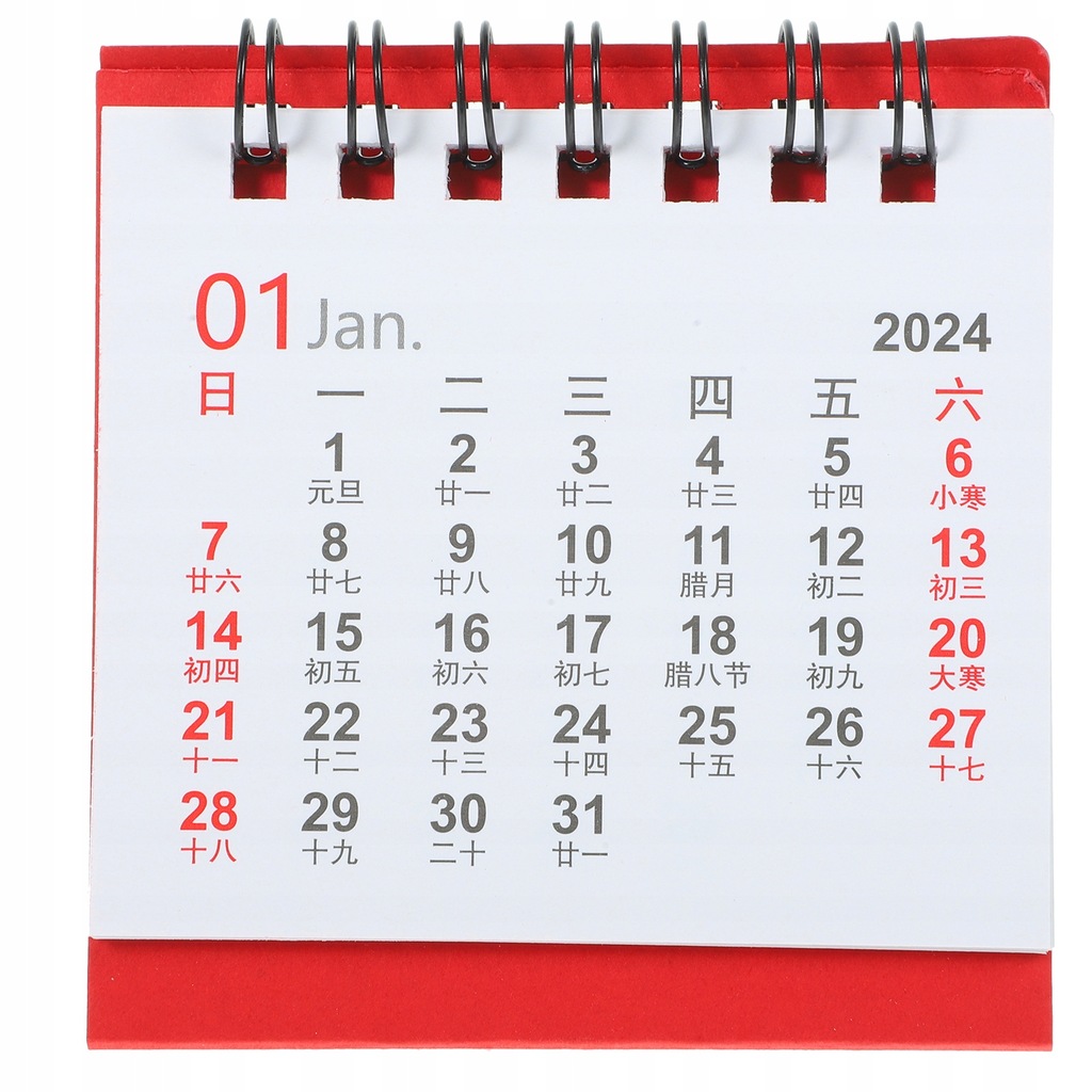 Mini Calendar 2024 Tabletop Small Calendar Desk - 14897668171 ...