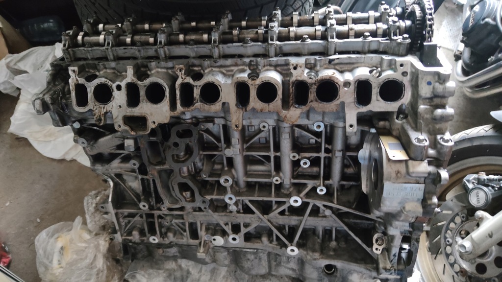 Silnik BMW N57D30B - 13183910575 - oficjalne archiwum Allegro