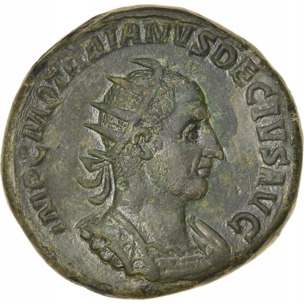 Moneta, Trajan Decius, Double Sestertius, Roma, AU - 10117182969 ...
