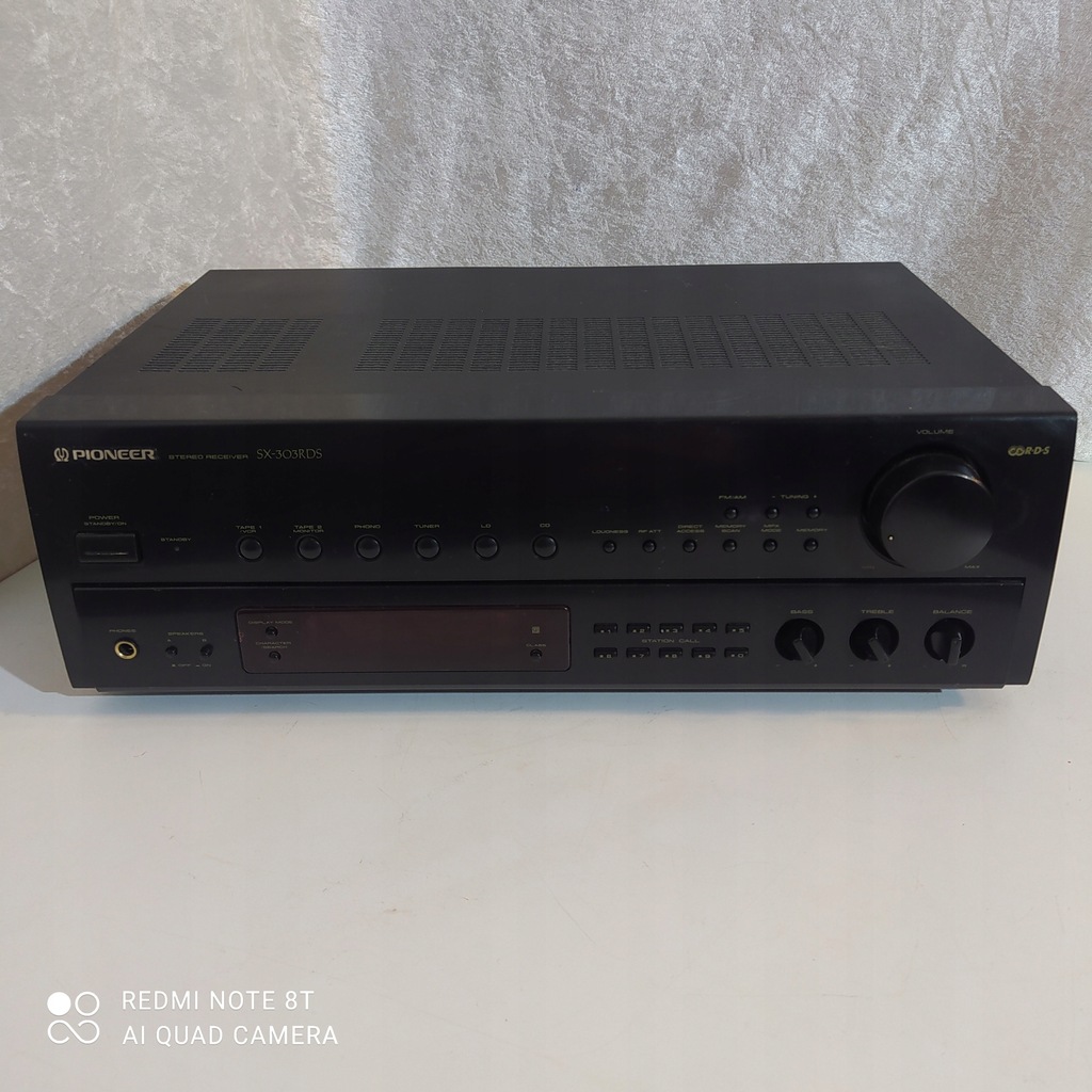 AMPLITUNER PIONEER SX-303RDS - 10252256623 - oficjalne archiwum Allegro